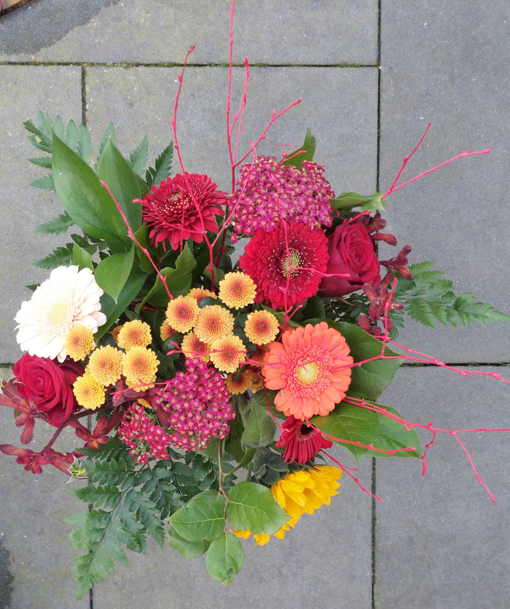 Herfst boeket - De Gerberas